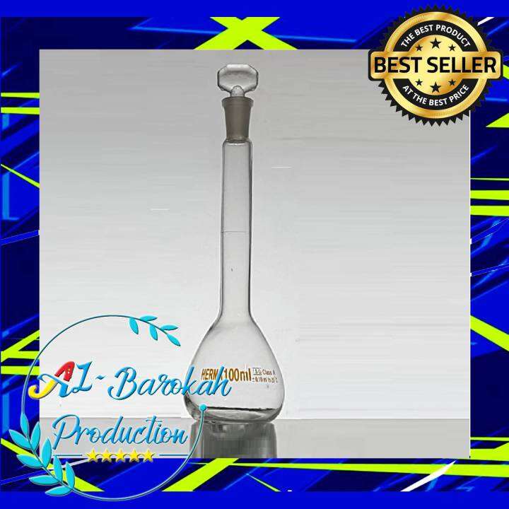 Best Seller Labu Ukur Herma 100 ml Tutup Kaca | Lazada Indonesia