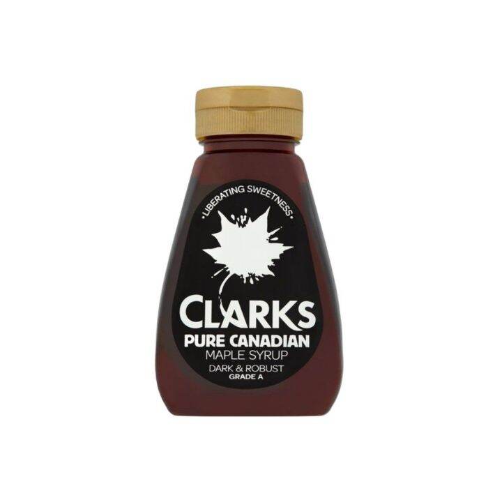 New Normal 💎 (x 1) Clarks Pure Maple Syrup Dark & Robust 180ml คลากส์ ...
