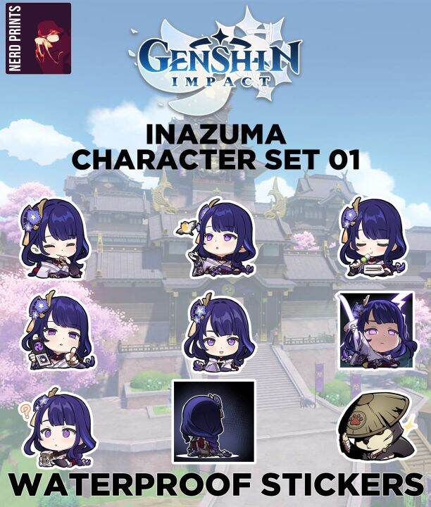 Genshin Impact: MONDSTADT | LIYUE | INAZUMA | SUMERU | Emoji Vinyl ...