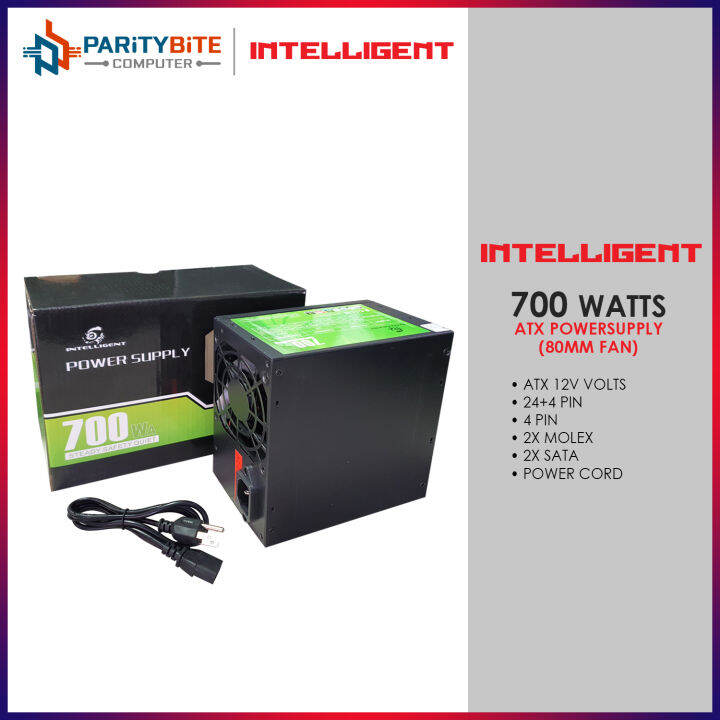 Intelligent Power Supply 700watts with Power cable 80mm | Lazada PH