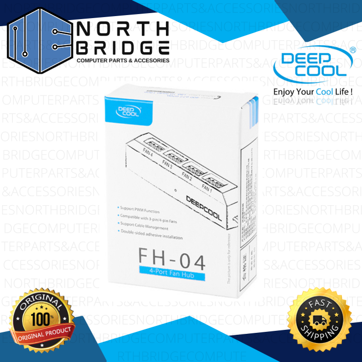 DEEPCOOL FH-04 Controls up to 4 PWM fan speed (DP-F04PWM-HUB) | Lazada PH