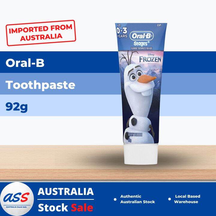 Oral-B Stages Kids Toothpaste 0-3 Years, 92g | Lazada PH