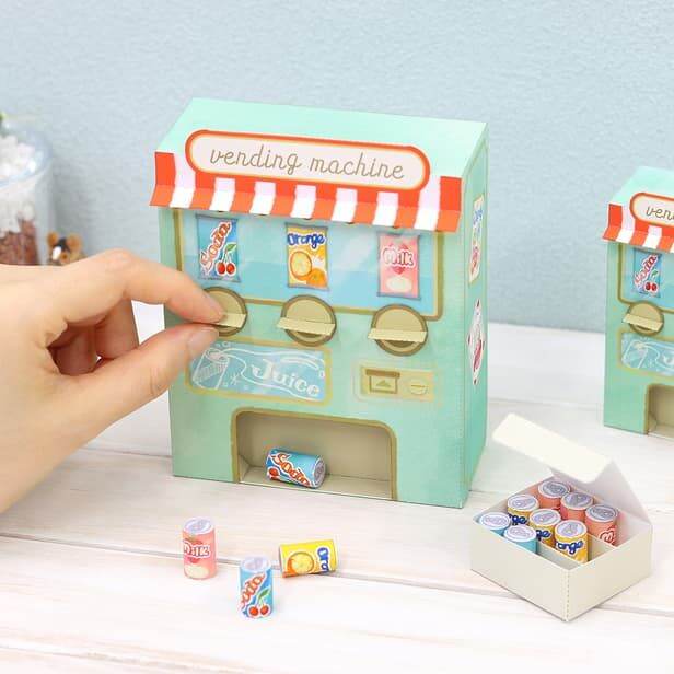Vending Machine Nostalgic papercraft | Lazada Indonesia