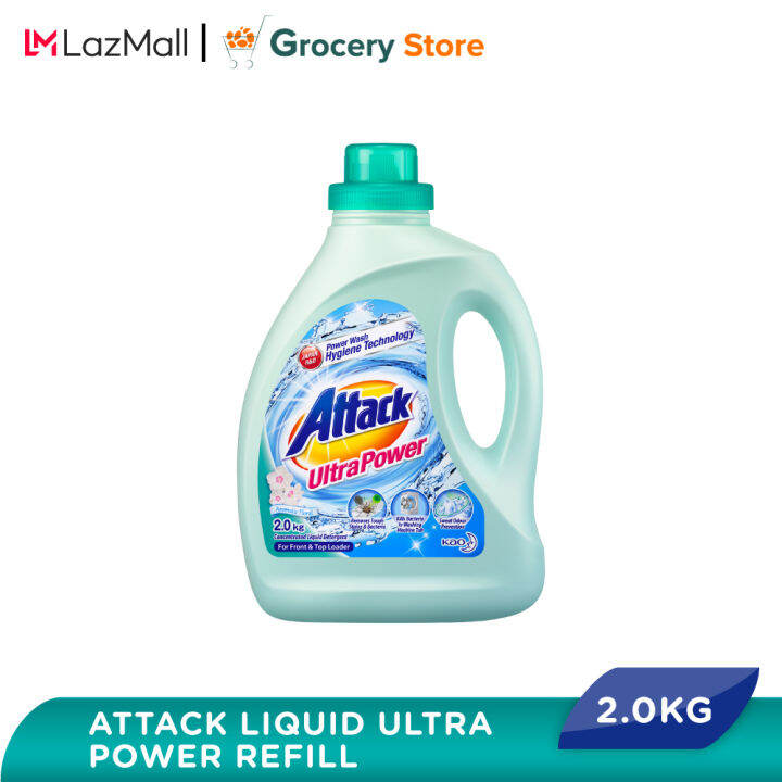 Attack Liquid Ultra Power Detergent (LATK) (2000g) | Lazada