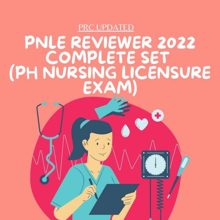 PNLE REVIEWER 2022 COMPLETE SET | Lazada PH