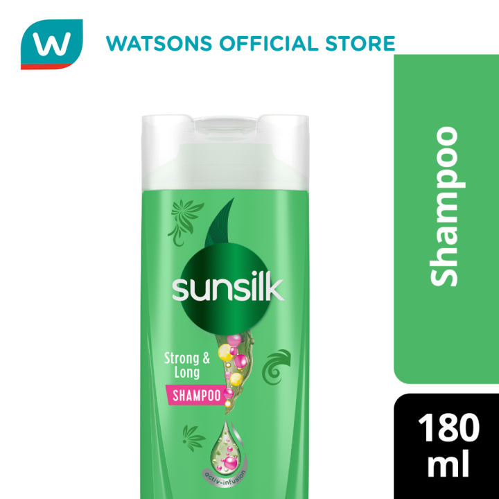 Sunsilk Strong & Long Shampoo 180ml | Lazada PH