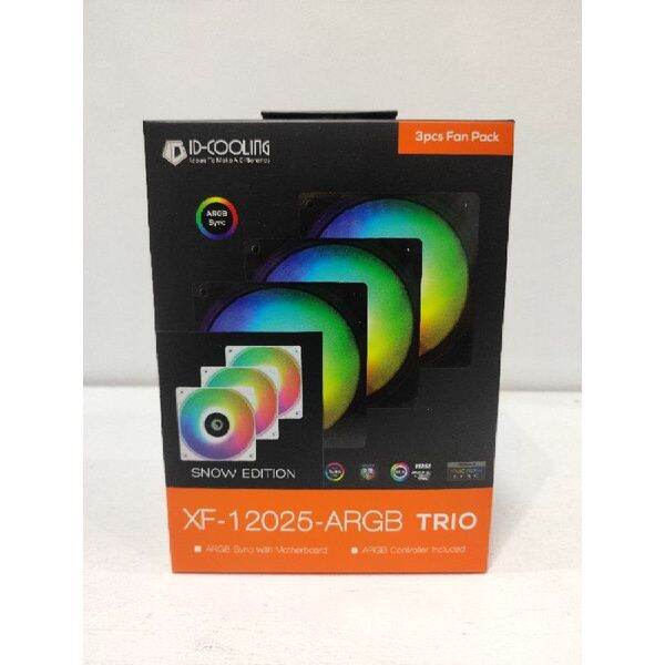 ID Cooling XF 12025 ARGB Trio Fans Snow Edition | Lazada PH