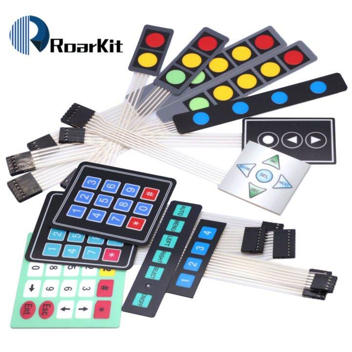 1 2 3 4 5 7 8 Key Button Membrane Switch 3 4 4x5 Matrix Array Keyboard