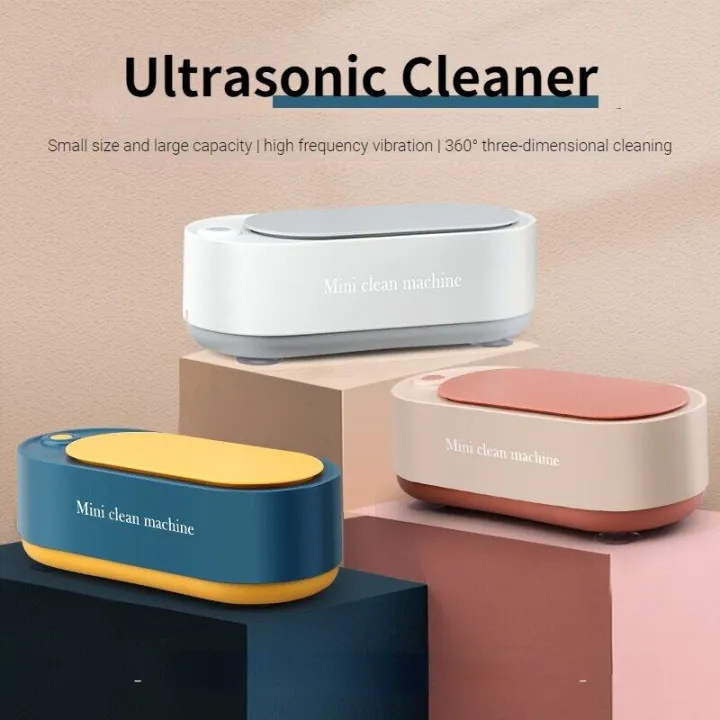 Dulcii Mini Ultrasonic Cleaner Box Washing Machine Jewelry Eyeglasses ...