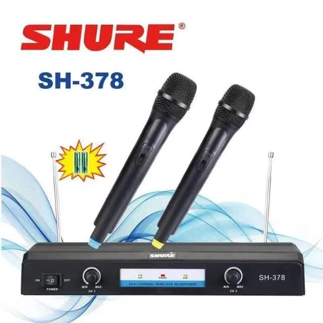SHURE SH 378 m wireless MICROPHONE | Lazada PH