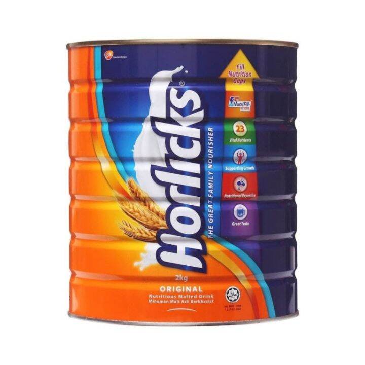Horlicks Tin Original Powdered Malt Drink (2kg) | Lazada PH