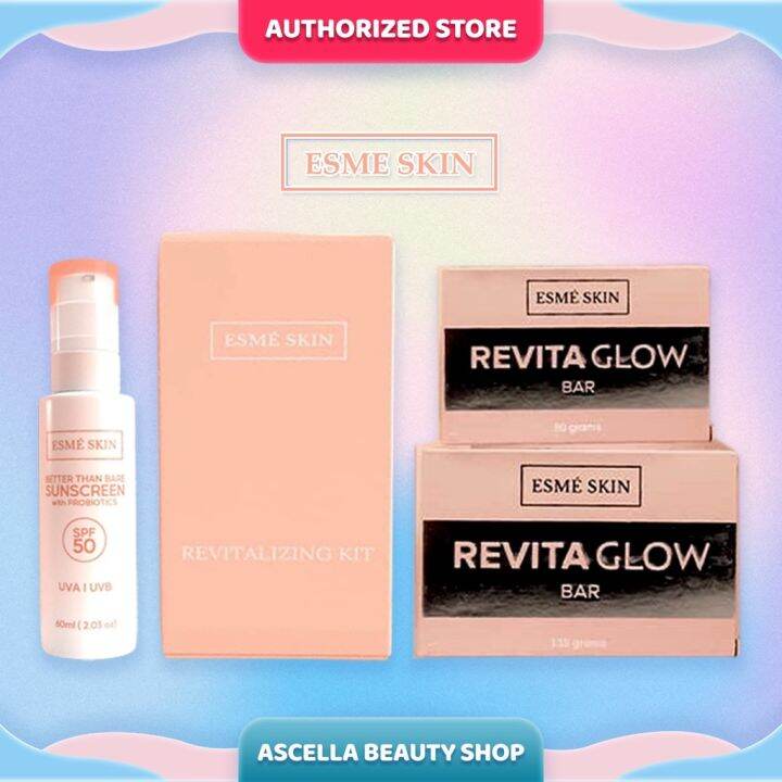 Esme Skin • Revitalizing Kit / Revita Glow Bar Soap / Better Than Bare ...