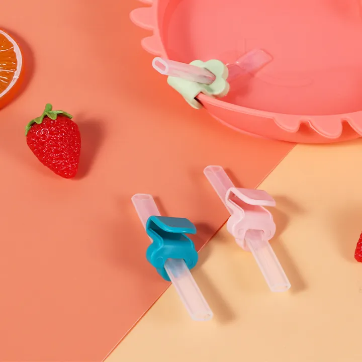 【Ready Stock】3 Months+ Baby Soup Straw BPA Free Food Grade Silicone ...