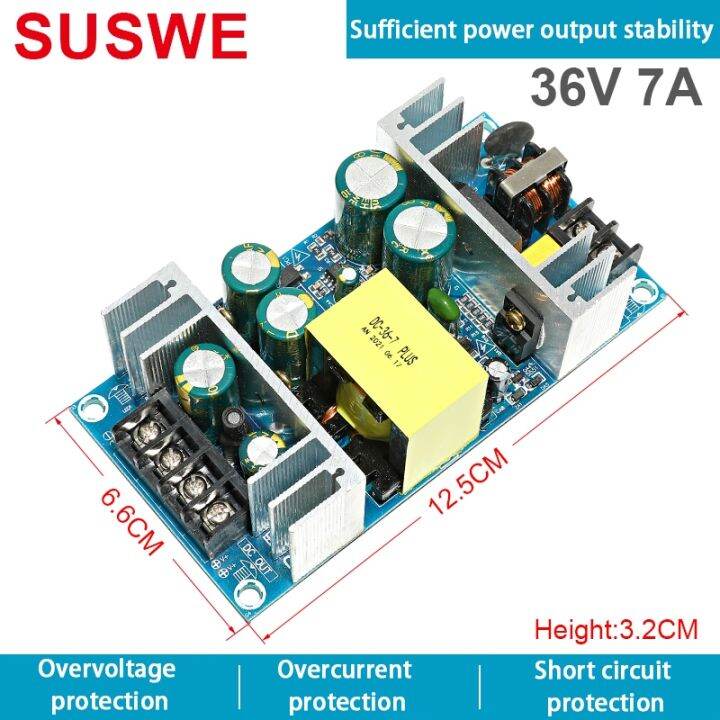 Voltage stabilized bare board switch power module AC-DC 5V 12V 24V 30V 36V 2.5A 7A 6A 4A 9A 12 ...