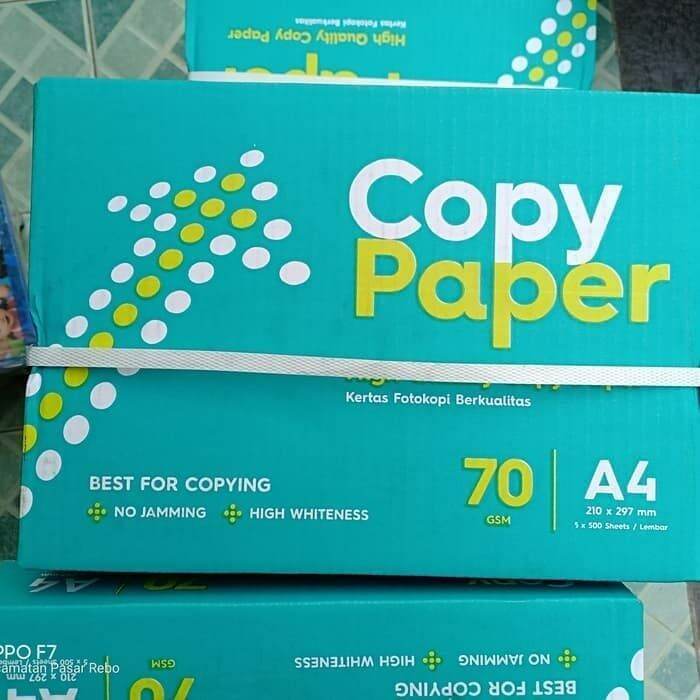 Kertas Foto Copy A4 70gr Merk Copy Paper | Lazada Indonesia
