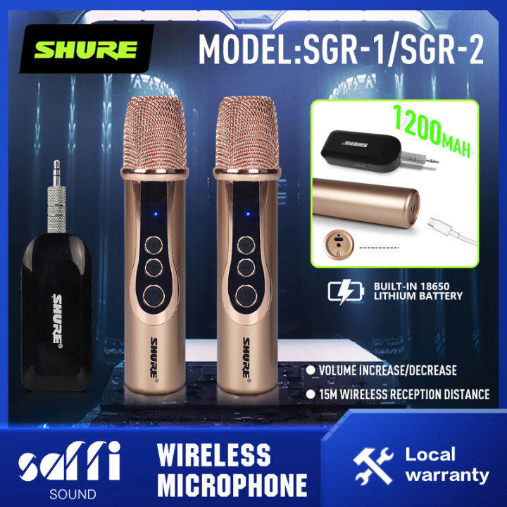 SAFFI SOUND SHURE SGR-1/SGR-2 2.4G wireless microphone original High -definition microphone core ...