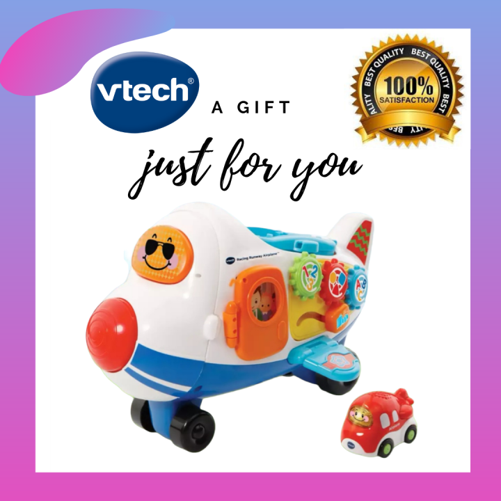 Vtech Racing Runway Airplane 2 in 1 Airplane Set | Lazada