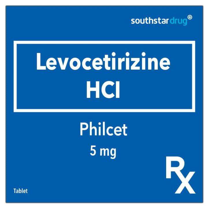 Rx: Philcet 5mg Tablet | Lazada PH