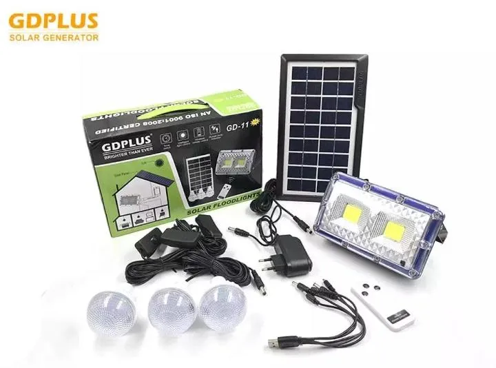 GDPlus GD11 Solar Auto FloodLight Solar Lighting System | Lazada PH