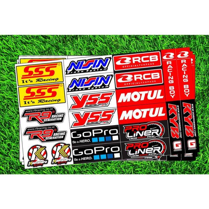 Sticker Pack Racing Stiker Motor harga perlembar | Lazada Indonesia