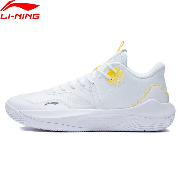 Li-Ning Men SONIC Team Low On Court Basketball Shoes COOL SHELL ...