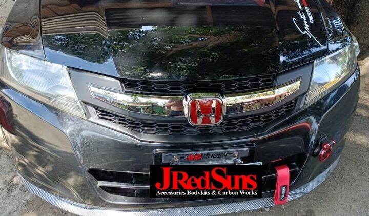 Honda City 2009-2011 Aftermarket Grille Modul o Grill (JRED) | Lazada PH