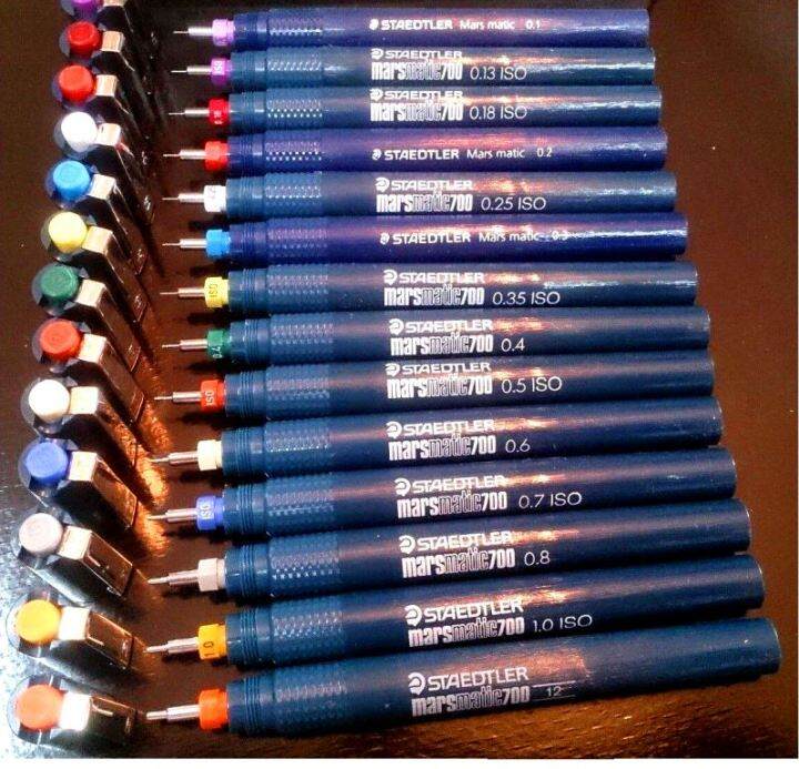 Staedtler Mars® matic 700. Technical pens.. Staedtler technical pens ...