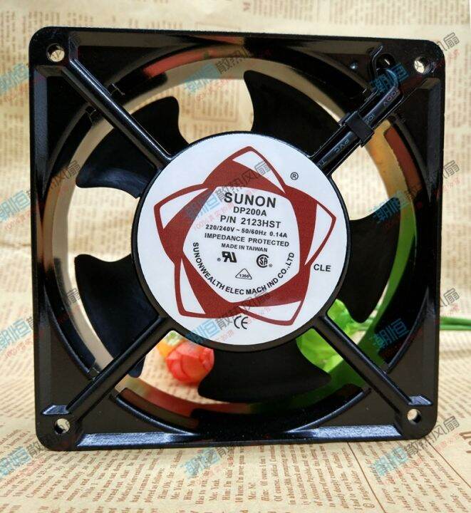SUNON Jianzhun DP200A P/N2123HST 12CM 220V-240V 0.14A Cooling fan Two years warranty | Lazada