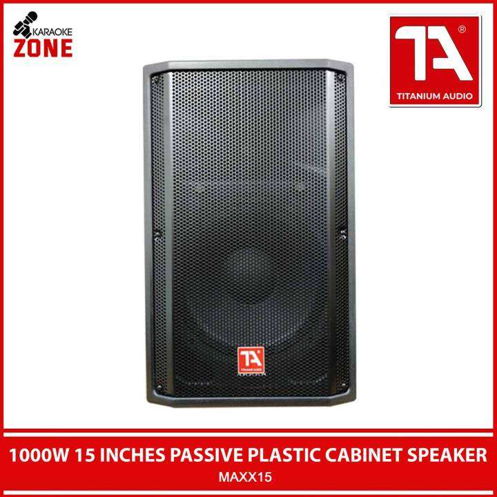 Titanium Audio MAXX 15 /1000W Professional Speaker / Passive Speaker ...