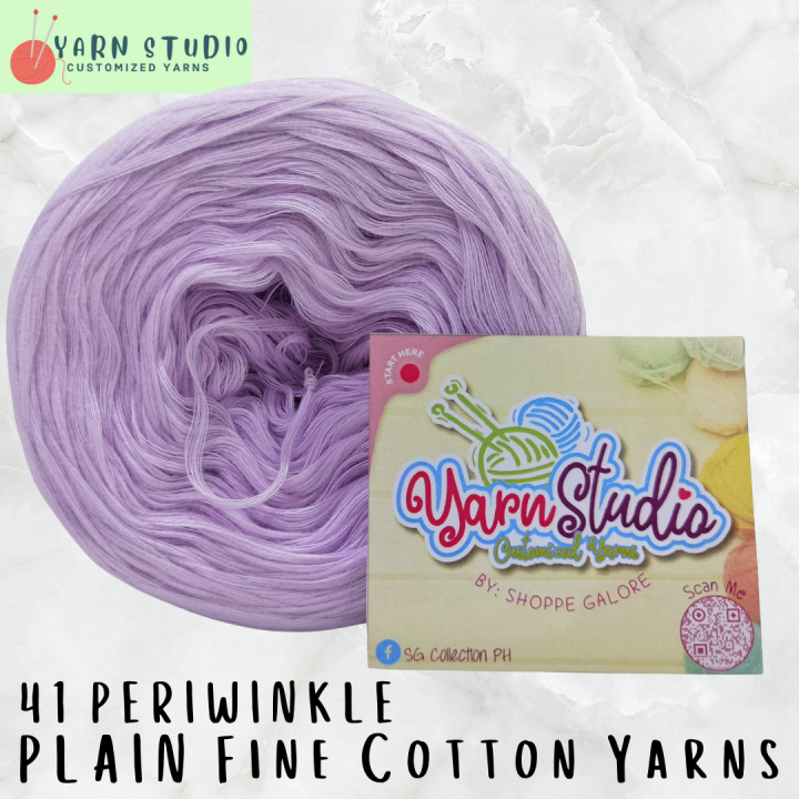 SINGLE COLOR YARN FINE COTTON YARNS | Lazada PH