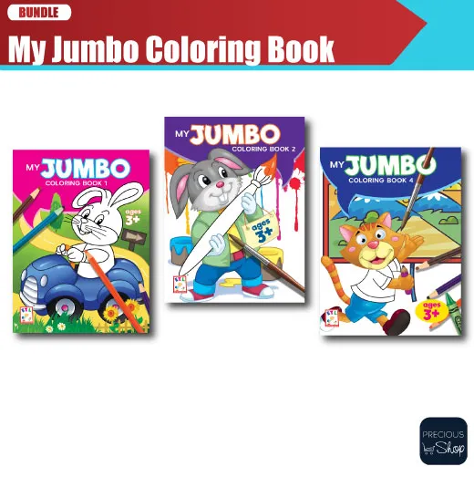 My Jumbo Coloring Book Bundle 1 | Lazada PH