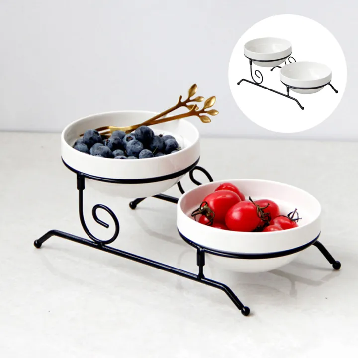 Loviver Dessert Cupcake Cake Stand Dinner Tart Display Containers ...