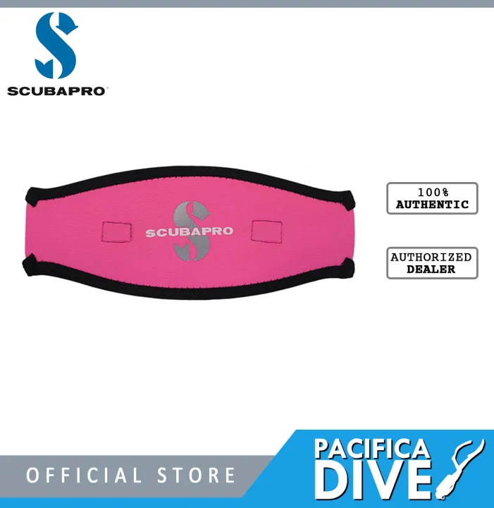 SCUBAPRO, Mask Strap Cover Neoprene, Black/Pink | Lazada PH