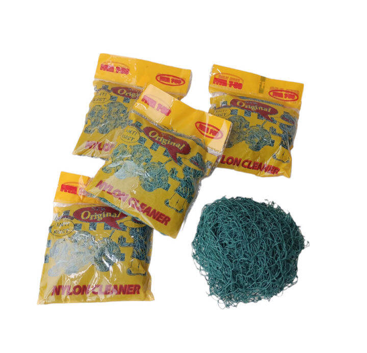 SABUT JARING Hijau Cuci Piring Serabut JALA Rajut Nylon/Pelaratan Dapur ...