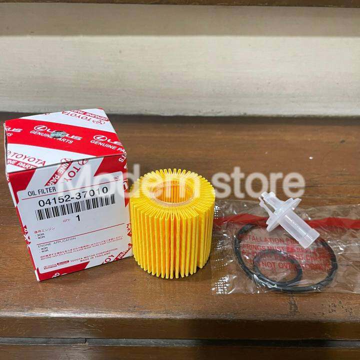 Toyota 04152-37010 Oil Filter Element Altis Rav4 lexus ct200 | Lazada PH