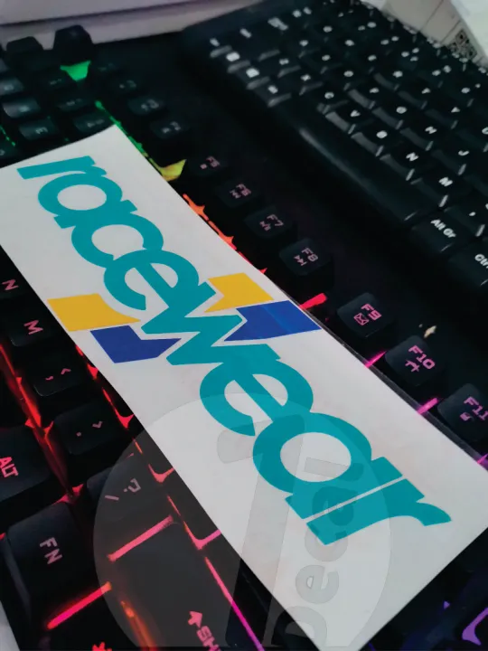 RACEWEAR STICKER DECAL FOR CARS AND MOTORCYCLE | Lazada PH