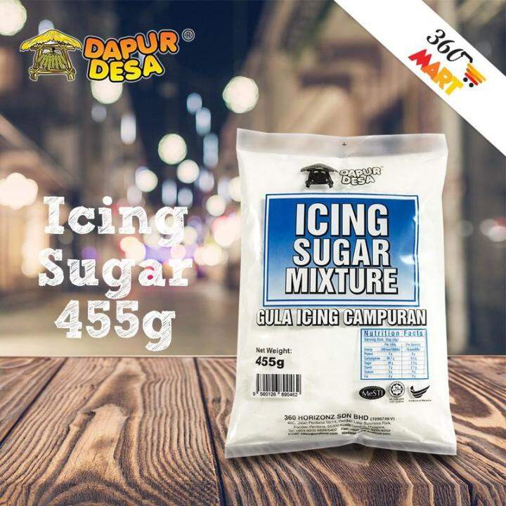 Dapur Desa Icing Sugar (Gula Aising) 455g | Lazada