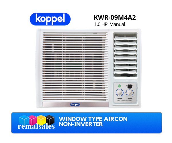 KOPPEL KWR-09M4A2 1.0HP (Manual) Window Type Aircon | Lazada PH