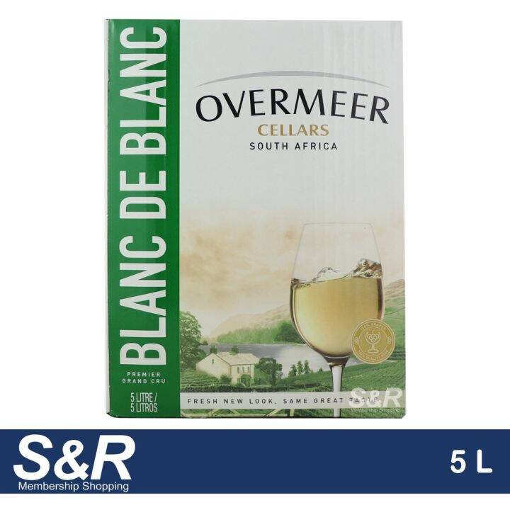 Overmeer Blanc De White Wine 5L | Lazada PH