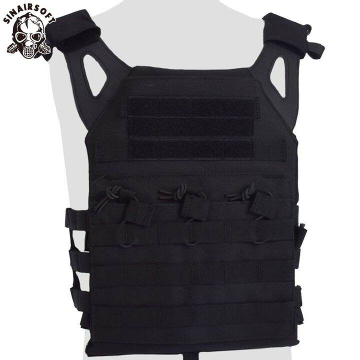 Tactical JPC Vest Body Armor Plate Carrier Molle Military Army Vest ...
