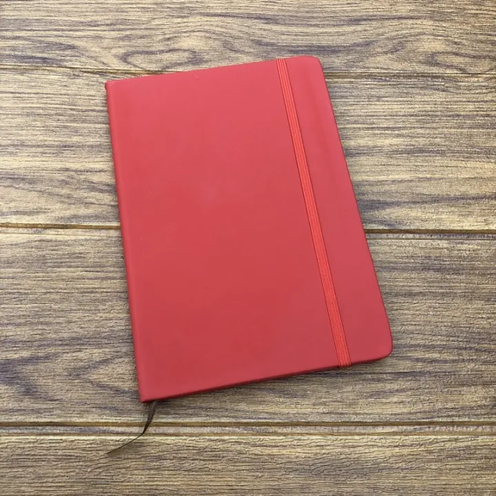 Plain hardbound garter notebook smooth cover | Lazada PH