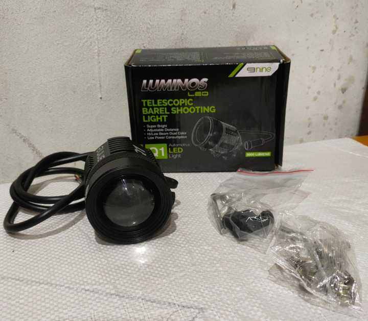 Lampu / Led Tembak Q1 CREE / Kabut Lampu Sorot Q1 Bulat Led Shooting ...