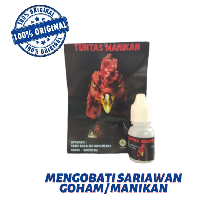 TUNTAS MANIKAN obat gom/ SARIAWAN | Lazada Indonesia