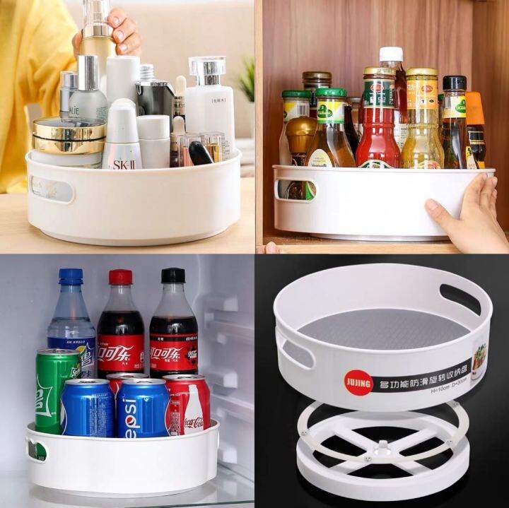 Multipurpose Rotatable Storage tray 360 ° Rotating | Lazada PH