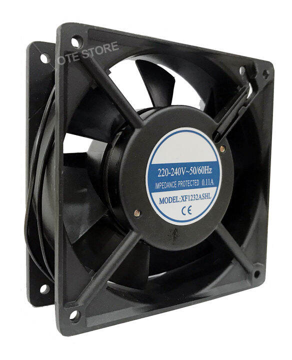 4 inch AC240V Cooling Fan AC Mini Blower 120mm x 120mm x 38mm (Sleeve Bearing) | Lazada