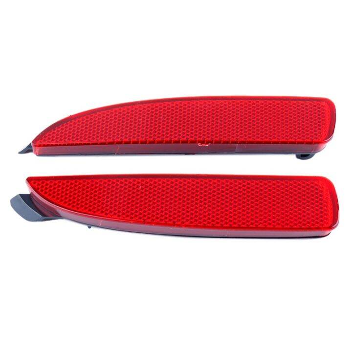 1 Pair Rear Bumper Light Side Lamp Marker Reflector for Mazda 3 5 6 D350-51-5M0E D350-51-5L0E ...