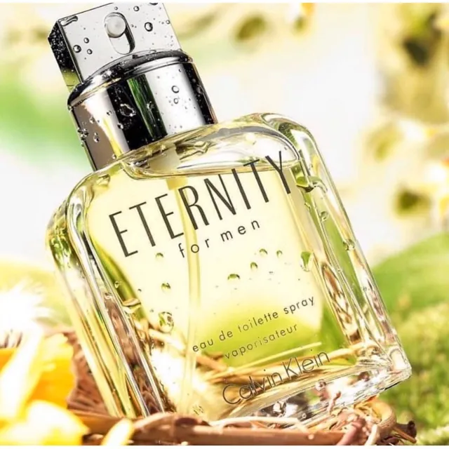 ใครยังไม่ลอง ถือว่าพลาดมาก !! Ck Eternity for Men edt 100 ml กล่องซีล ...