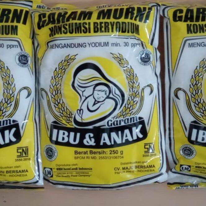 garam cap ibu dan anak isi 4 pcs | Lazada Indonesia