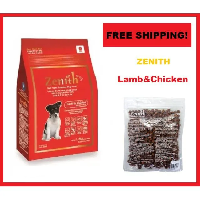 Zenith Soft Lamb Chicken Large Breed Dog Food 1.2kg RED | Lazada PH