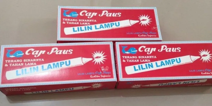 Lilin Putih Cap Paus 1 pack isi 8 batang / Lilin Batang Putih | Lazada ...